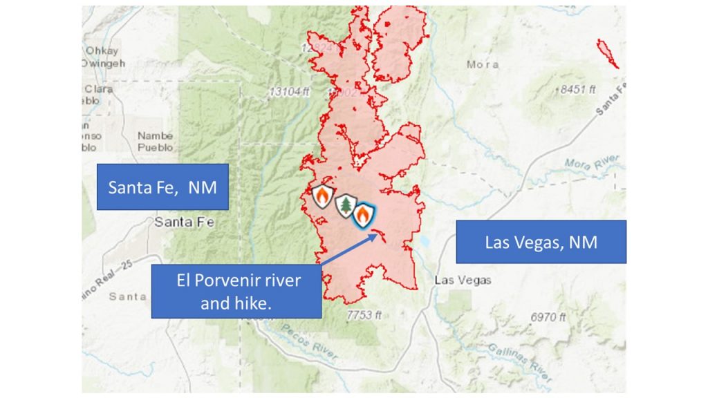 Largest-ever wildfire in New Mexico burns houses, other structures, and ...